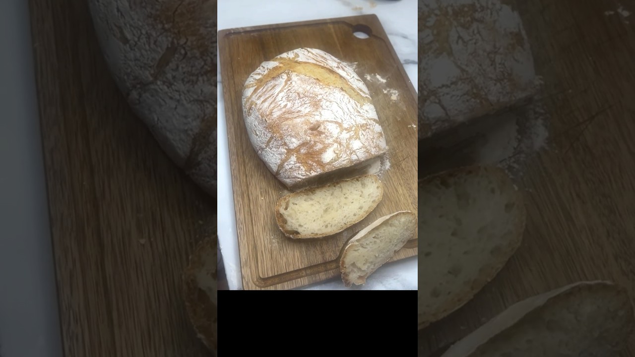This Bread Changed Everything! No-knead, No Machine, Just Magic #easyrecipe #breadrecipe