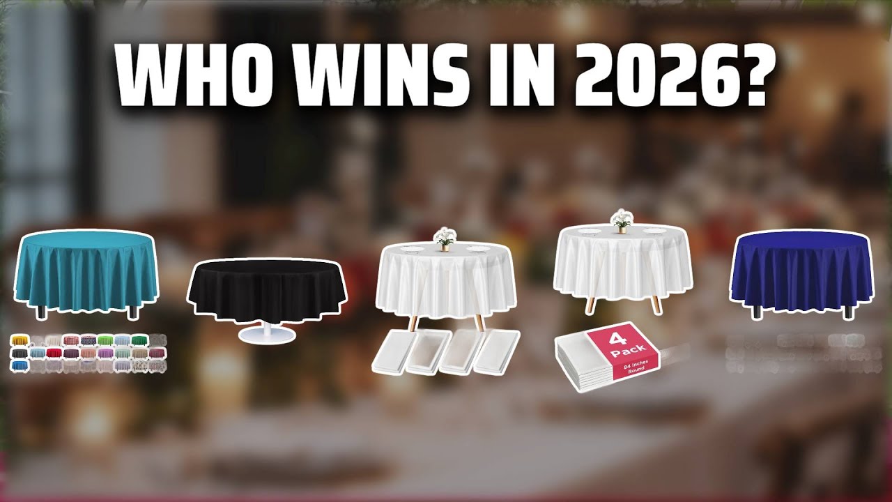 The Top 5 Best Round Table Cloths in 2026 - Must Watch Before Buying!