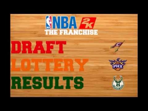 THE FRANCHISE NBA 2K - FANTASY DRAFT LOTTERY RESULTS