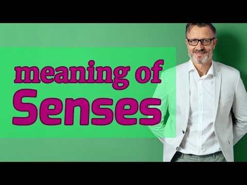 Senses | Meaning of senses π π π