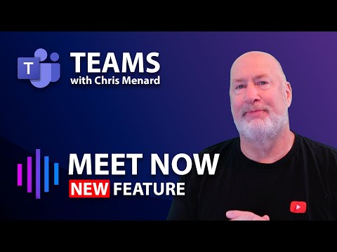 Teams NEW Feature: Meet Now in Group Chat - Ringless notification