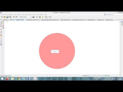 Learn Change Shape of Jframe Rounded Rectangle Circle Ellipse | Hindi ...