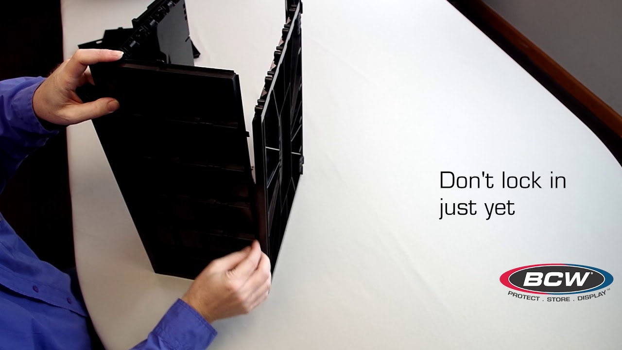How to Assemble a BCW Comic Book Bin