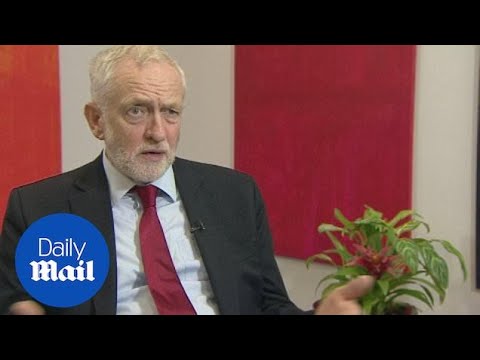 Corbyn: May's speech is product of negotiations within her party - Daily Mail
