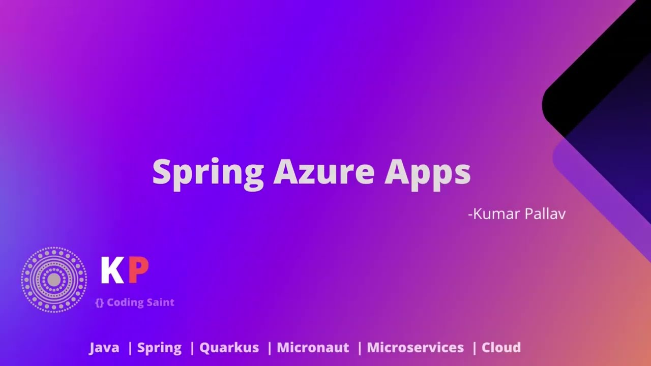 Spring Azure Apps - First Spring App on Azure and Github Action to deploy