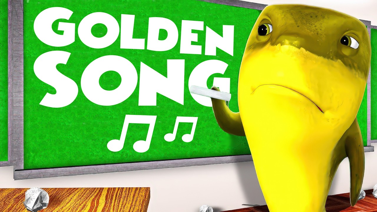 Doodle and Arkey Sing GOLDEN | KPop Demon Hunters Song