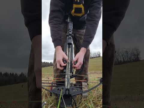 How to draw string on Tenpoint Wickedridge Invader G3 with acu52 #crossbow #Wickedridge #Acu52