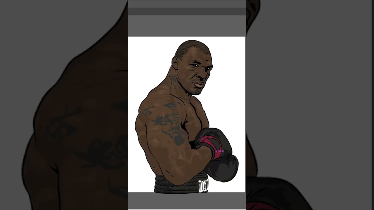 Vector Art | Mike Tyson | #art #drawing #vector #digitalart #artist #illustrationdrawing #miketyson