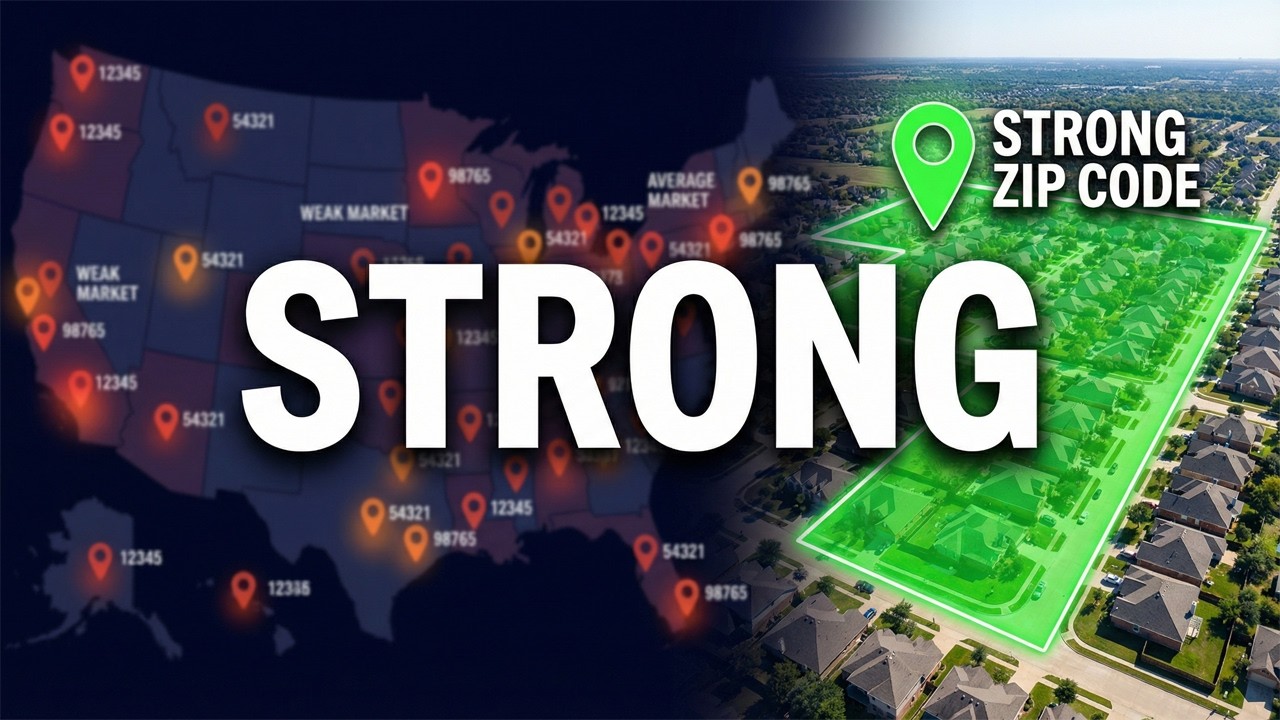 How to Identify Strong ZIP Code Real Estate Markets