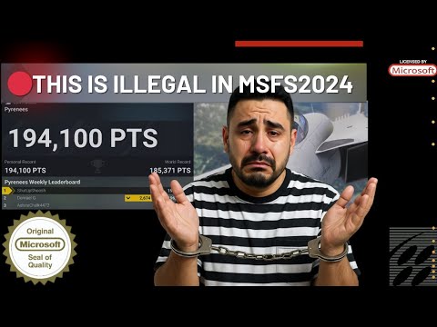 I GOT ARRESTED PLAYING FLIGHT SIMULATOR 2024 | PYRENESS | CHALLENGE LEAGUE