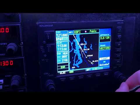 RealSimGear GNS 530 Video Review – On The Glideslope