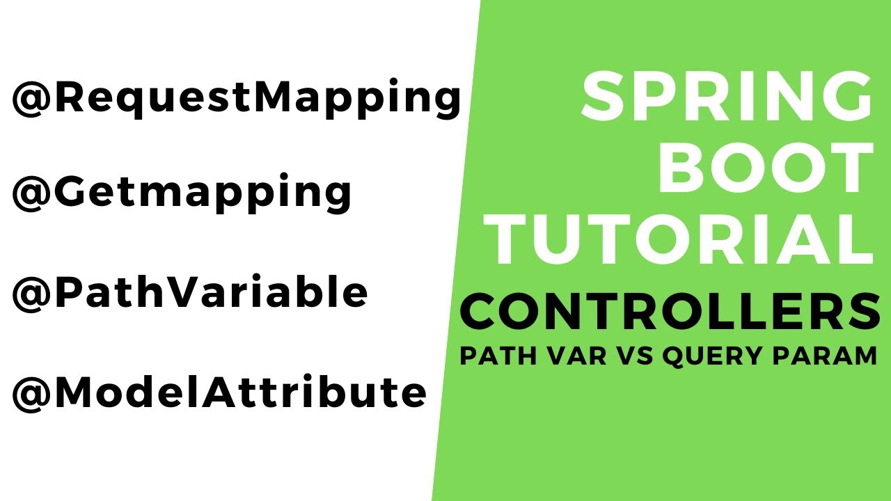 Spring Tutorial - GET Controller using @GetMapping, @RequestMapping, @ModelAttribute, @Pathvariable