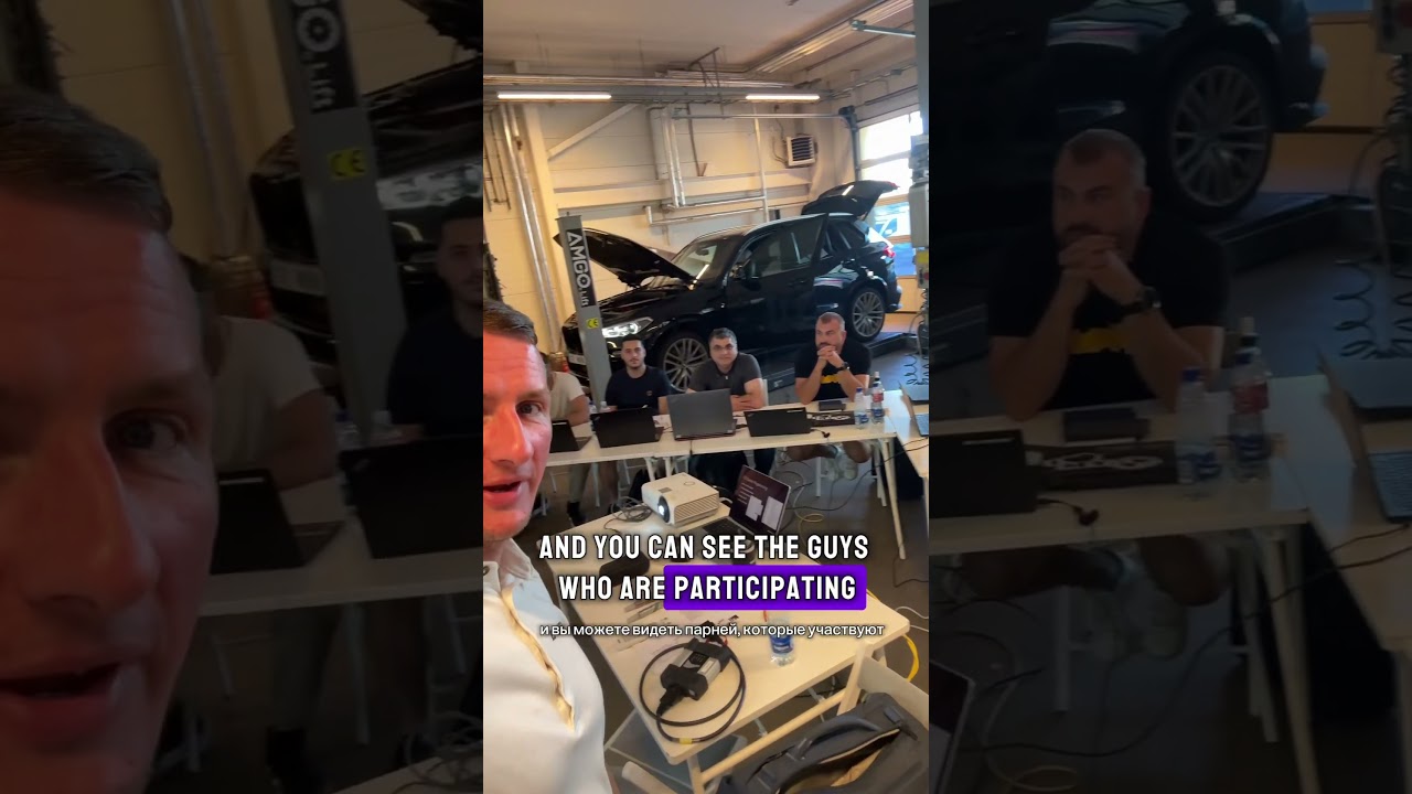 Full SW update during BimDoc Coding and Programming course! #bimdoc #bmw #esys #coding