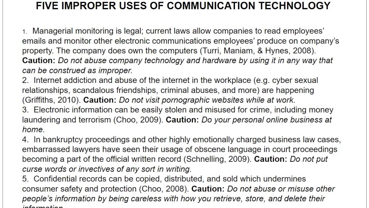 Chapter 6 PPT, Managerial Communication, 2014