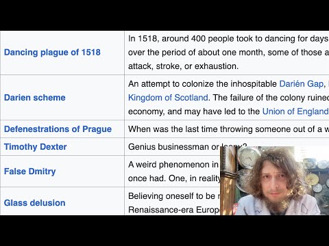 Weird Wikipedia: Strange Historical Events (Livestream)