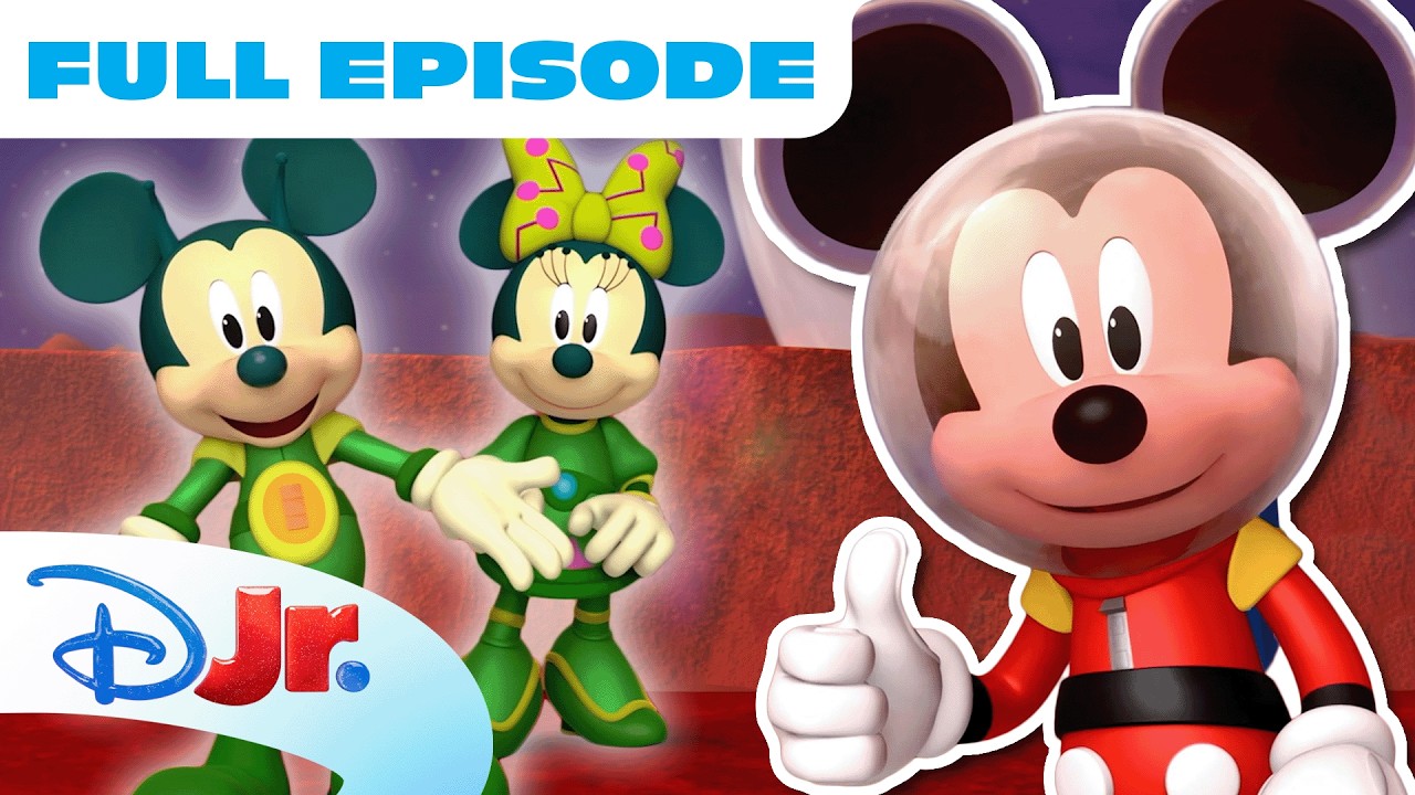 Mickey in Space! 🚀🌎 | Mickey Mouse Clubhouse+ Full Episode | Martian Mickey's Clubhouse |@disneyjr
