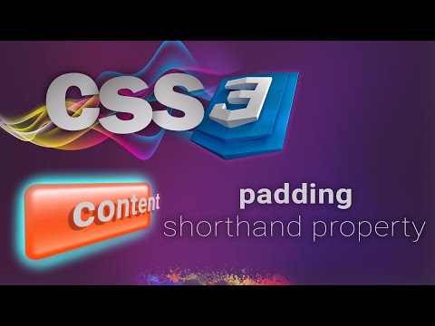 CSS for beginners 43: padding shorthand property