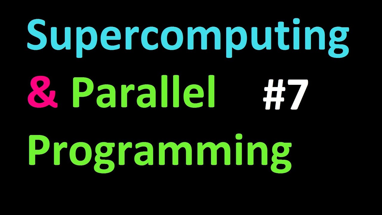 Data tagging tutorial - Supercomputing and Parallel Programming in Python and MPI 7