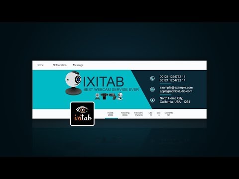Twitter Headers | How to Make Twitter Banner in Photoshop