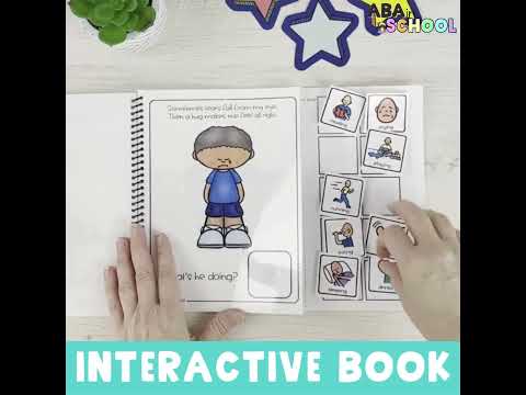 Receptive identification Action Words and Verbs PREVIEW #earlychildhoodeducation #speechtherapy
