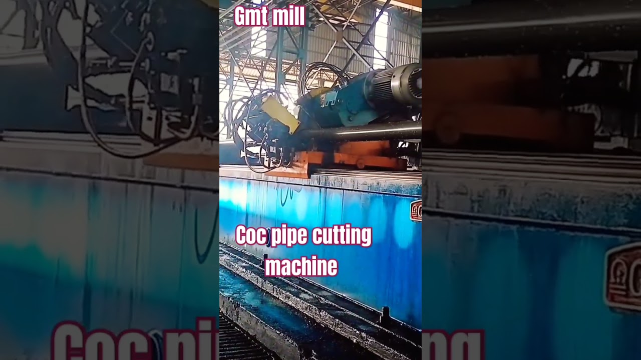 coc pipe cutting machine #steelplant  #machine #operator #coc #raipur#industrial #company #job