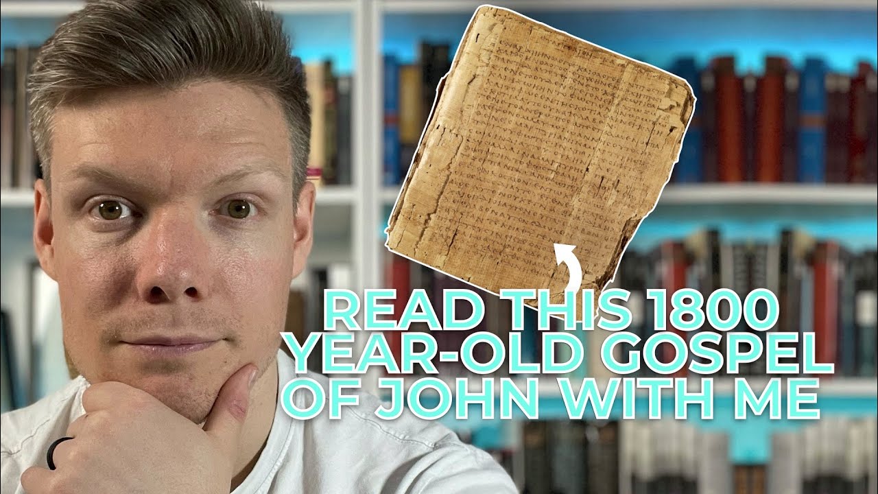 Doing personal devotions from an ancient manuscript (P66)
