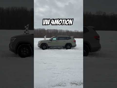 Who has the best AWD system? #snowtest #awdtest #suvs #cars