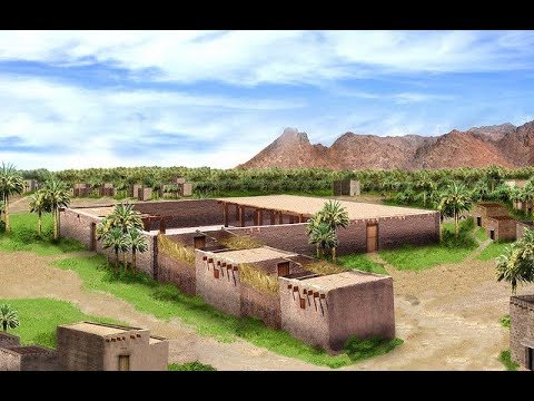 The original layout of Prophet's mosque and the City of Madina
