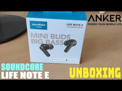 Soundcore LIFE NOTE E Unboxing