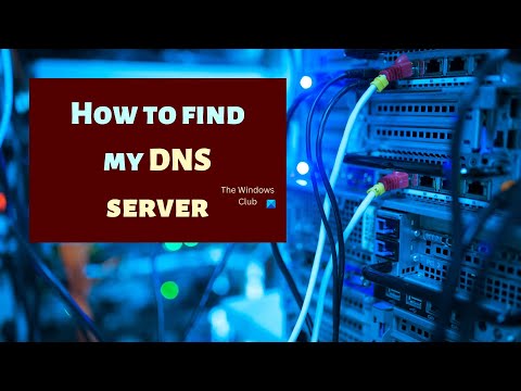 How to find my DNS server on Windows 11/10 computer