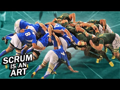 When Scrum is an Art in Rugby