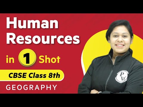Human Resources in One Shot | Geography - Class 8th | Umang | Physics Wallah