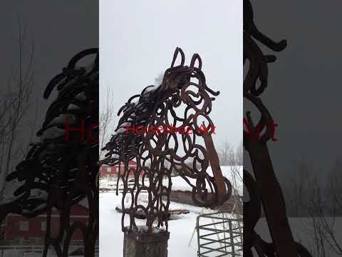 Horseshoe Horse Head Art. RJF