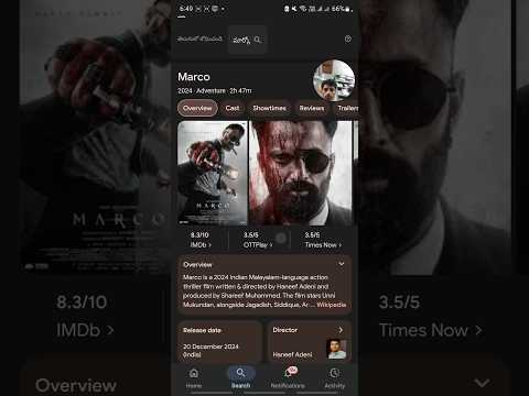 Marco movie 🎬 rating. #film #ott