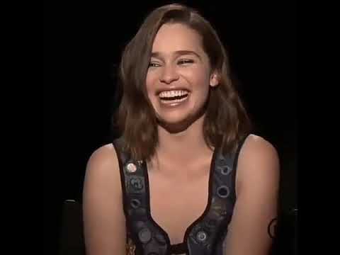 Emilia Clarke laughing (GIF)