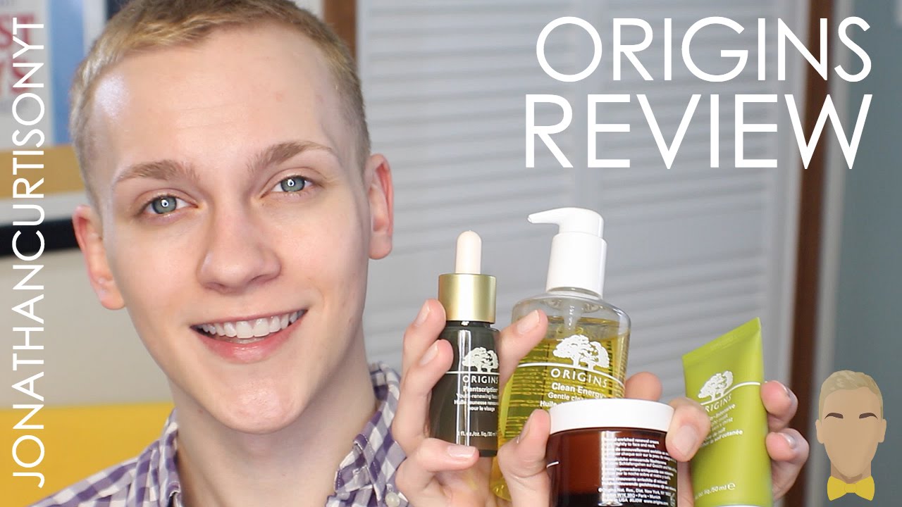 ORIGINS SKINCARE REVIEW :: JonathanCurtisOnYT