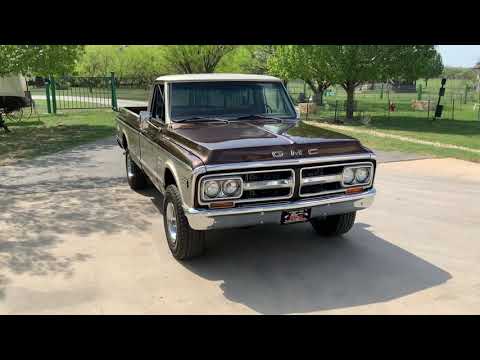1972 GMC Sierra 4x4 350ci V8 4-Speed Manual Transmission PB PS