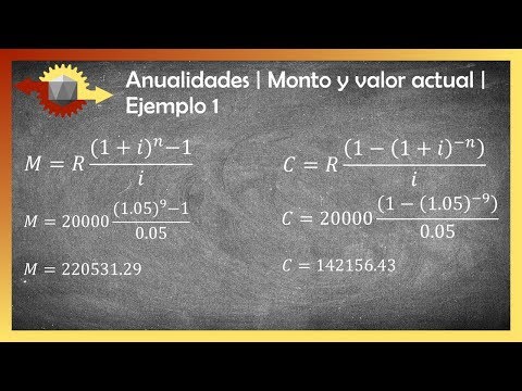 Annuities | Amount and Present Value | Example 1