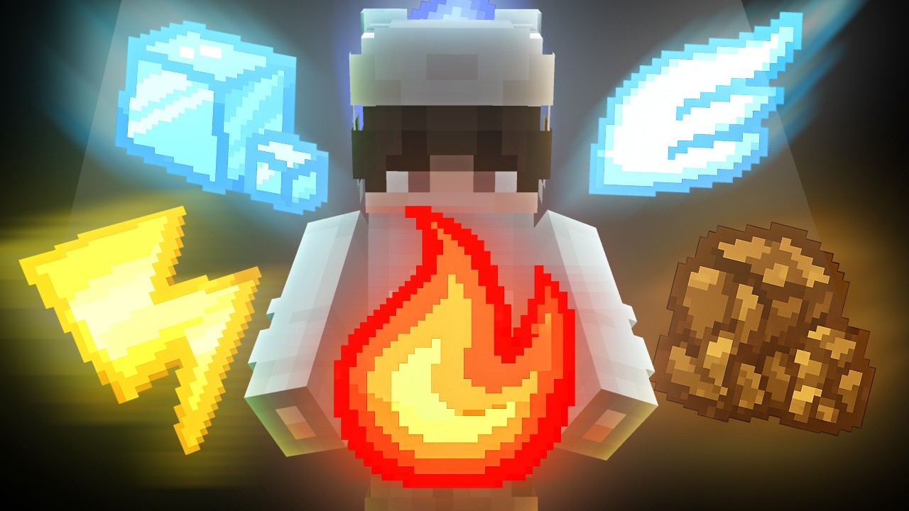 I Mastered Minecraft GOD Elements.