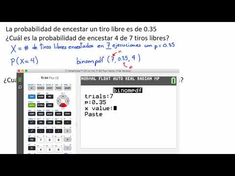 Funciones binompdf y binomcdf (video) | Khan Academy