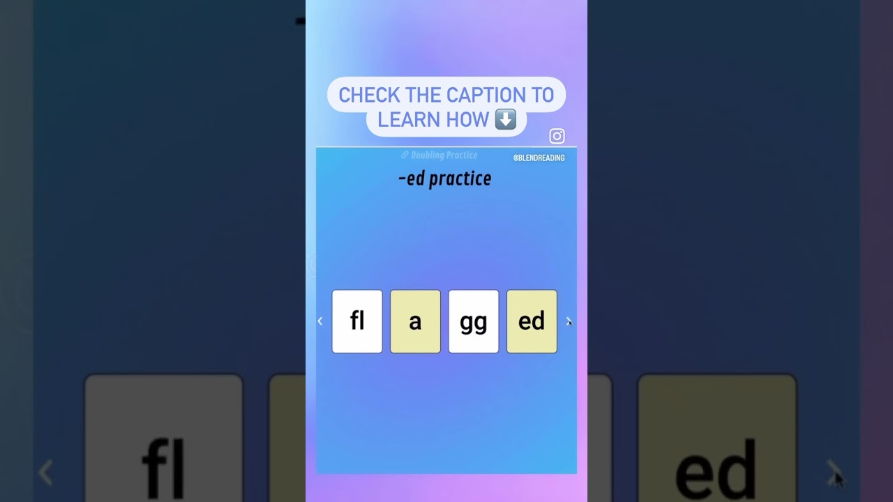 Build reading fluency with blending drills! Details in description📚 #scienceofreading #blendingboard
