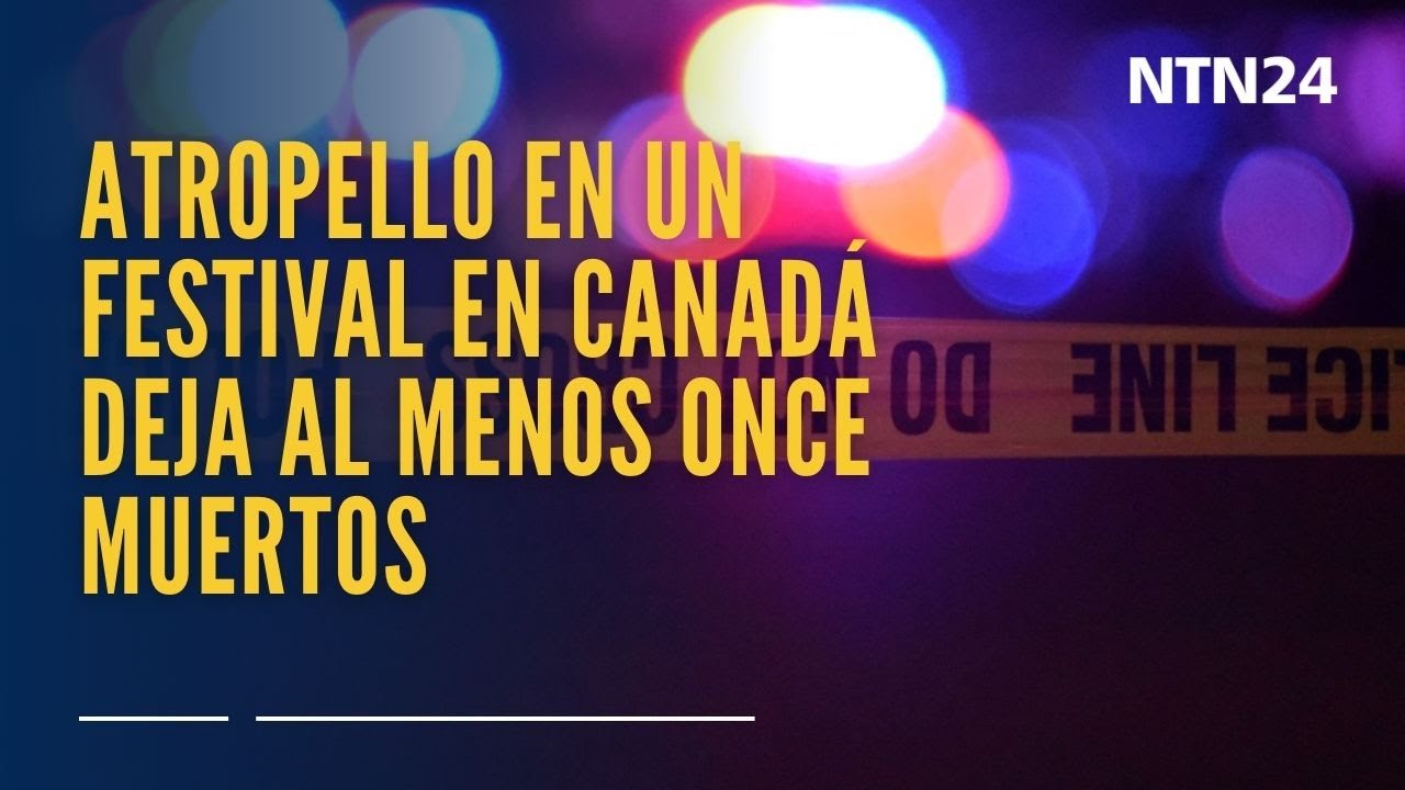 Atropello masivo en un festival filipino en Vancouver, Canadá, deja al menos once muertos