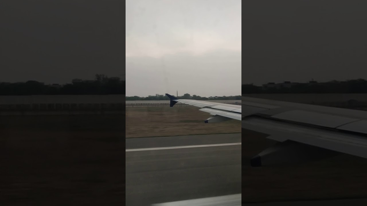 Indigo smooth takeoff