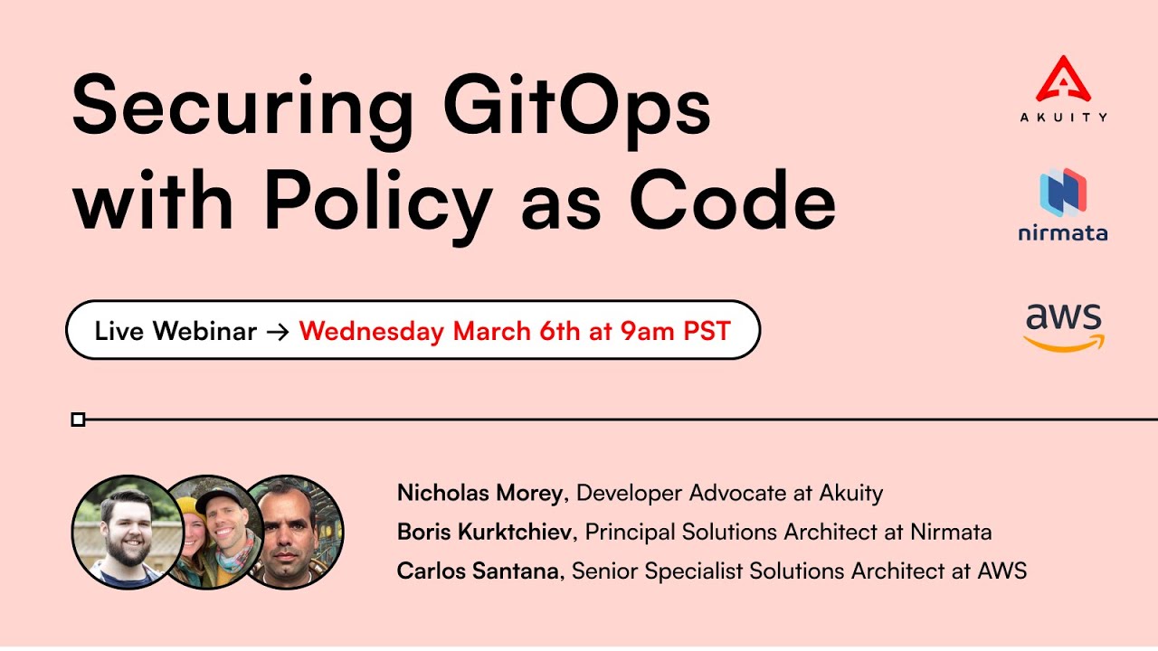 How to Secure GitOps with Argo CD, Kyverno, and AWS EKS [Webinar]