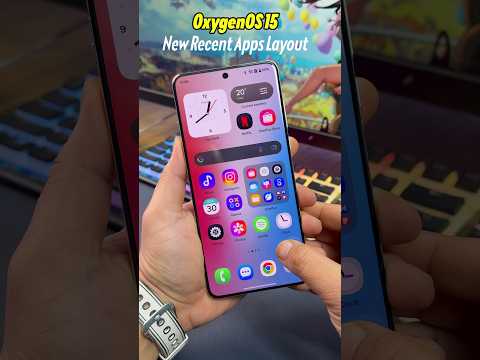 OxygenOS 15 iOS Style Recent Apps Layout - OnePlus Launcher Update 😜