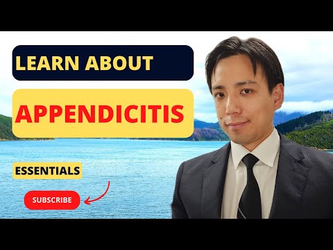 Appendicitis. All you need to know.