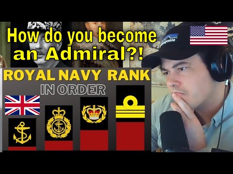 American Reacts Royal Navy Ranks in order