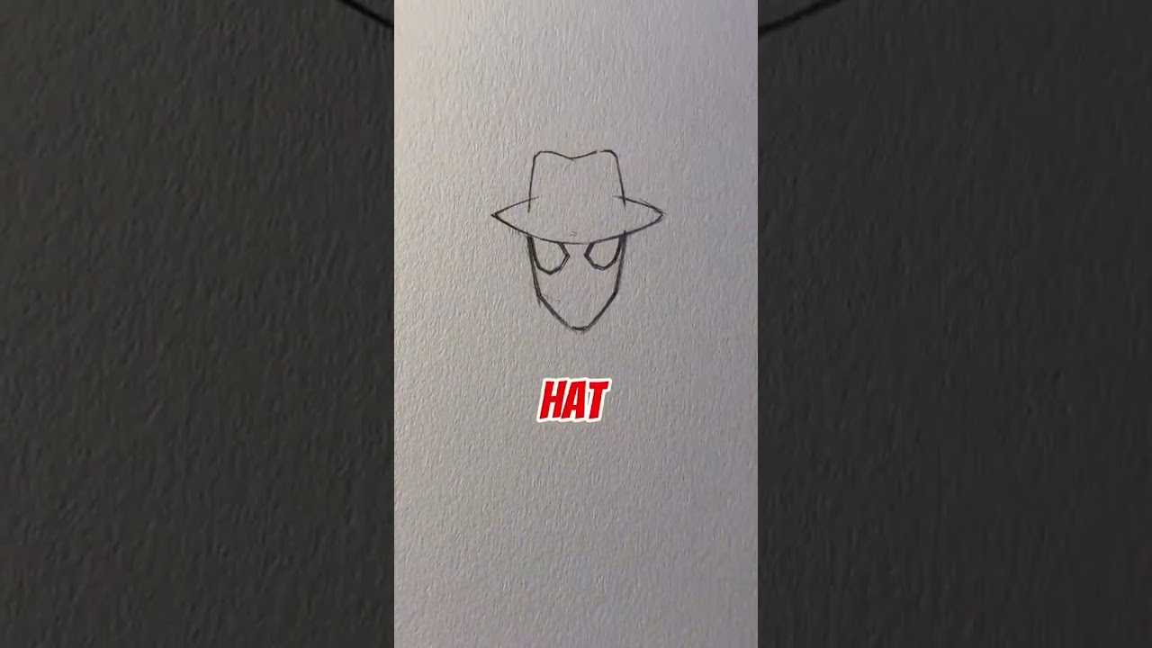 How to draw Spiderman Noir || Jmarron