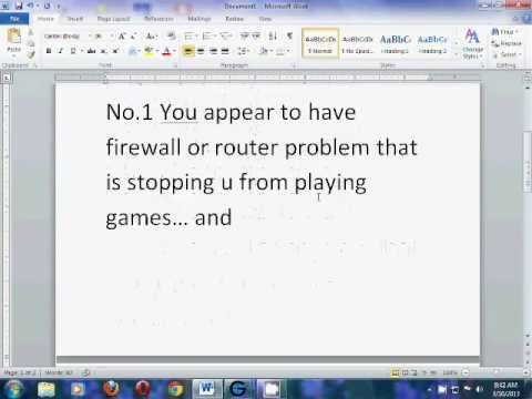 Gameranger Hosting game problem.. Solved !! windows 7