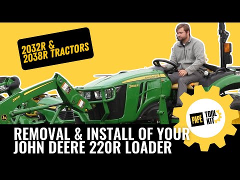 Removal and Install of Your 220R John Deere Loader